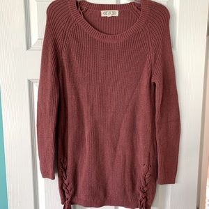 Pink Rose Sweaters | Macys Pinkrose Chunky Knit Sweater | Poshmark